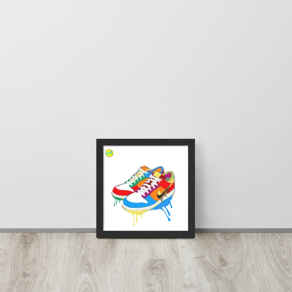 Drip Sneaker Framed Popster – Neutral-T Apparel