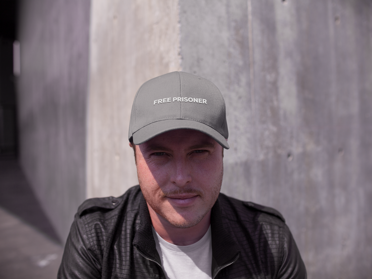 "Free Prisoner" Adult Cap – Neutral-T Apparel